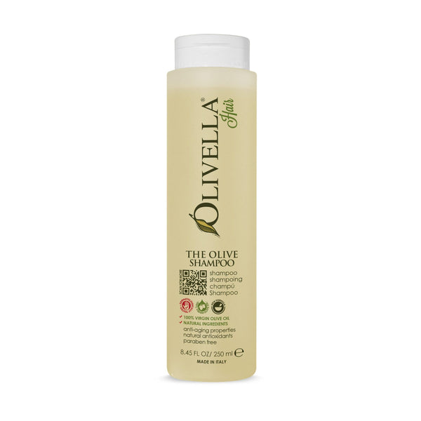 Olive Oil Shampoo by Olivella | Nourishing Hair Care for Shine and Vitality